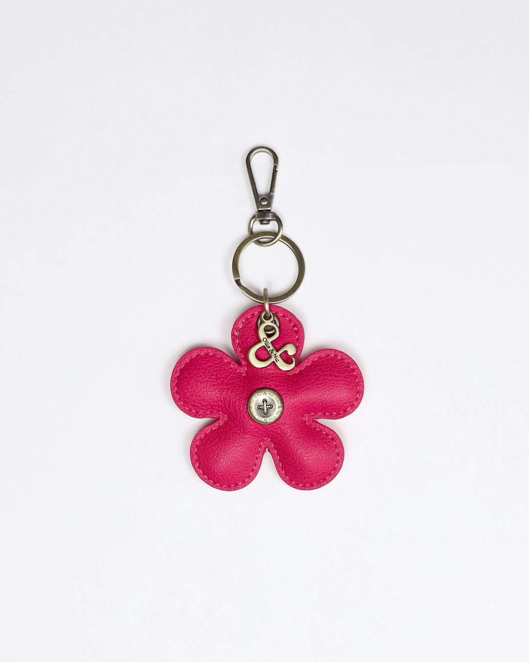 Women's Flower Charm - Fuchsia – Ollie & Nic