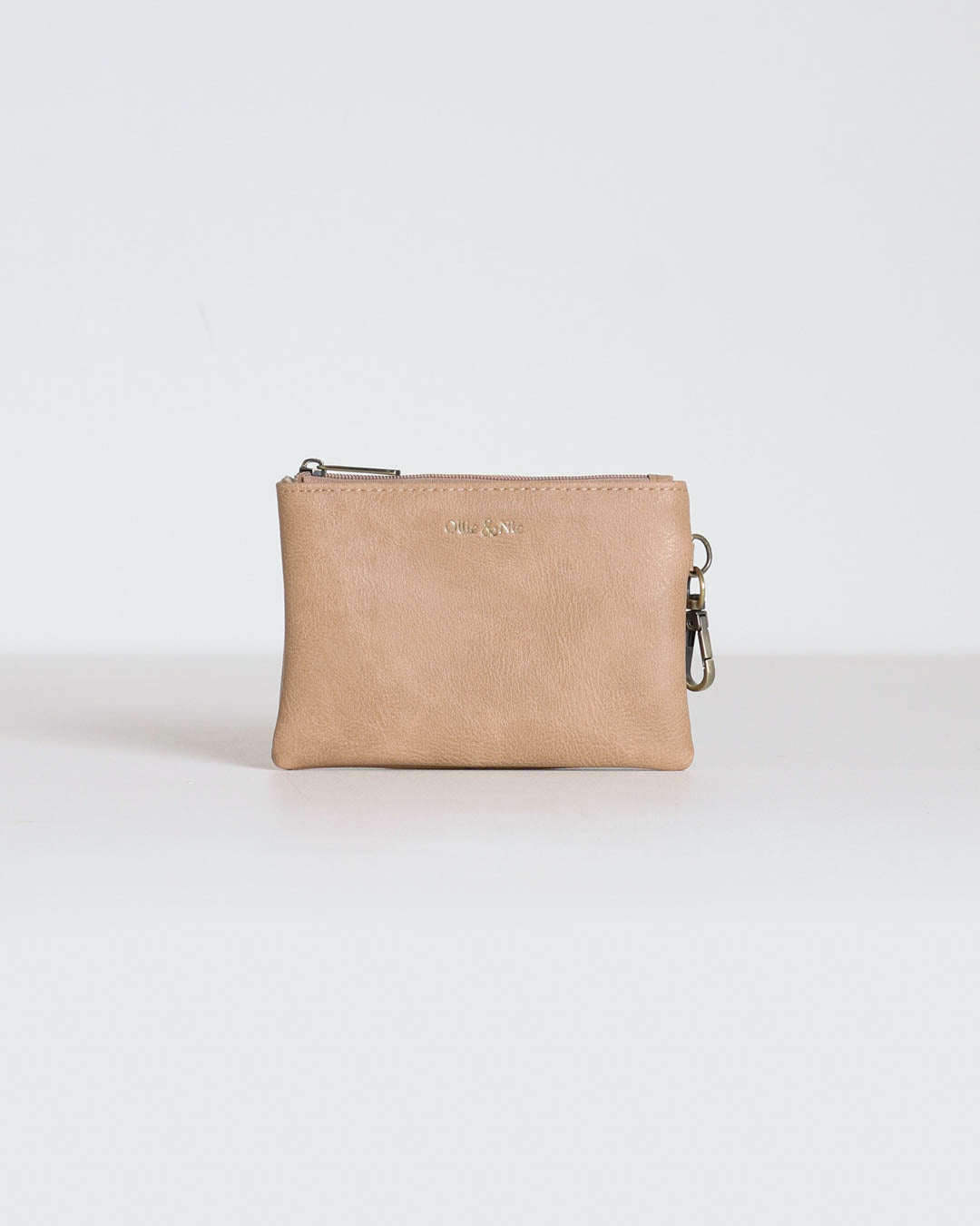 Minnie Women's Zip Coin Purse - Camel – Ollie & Nic