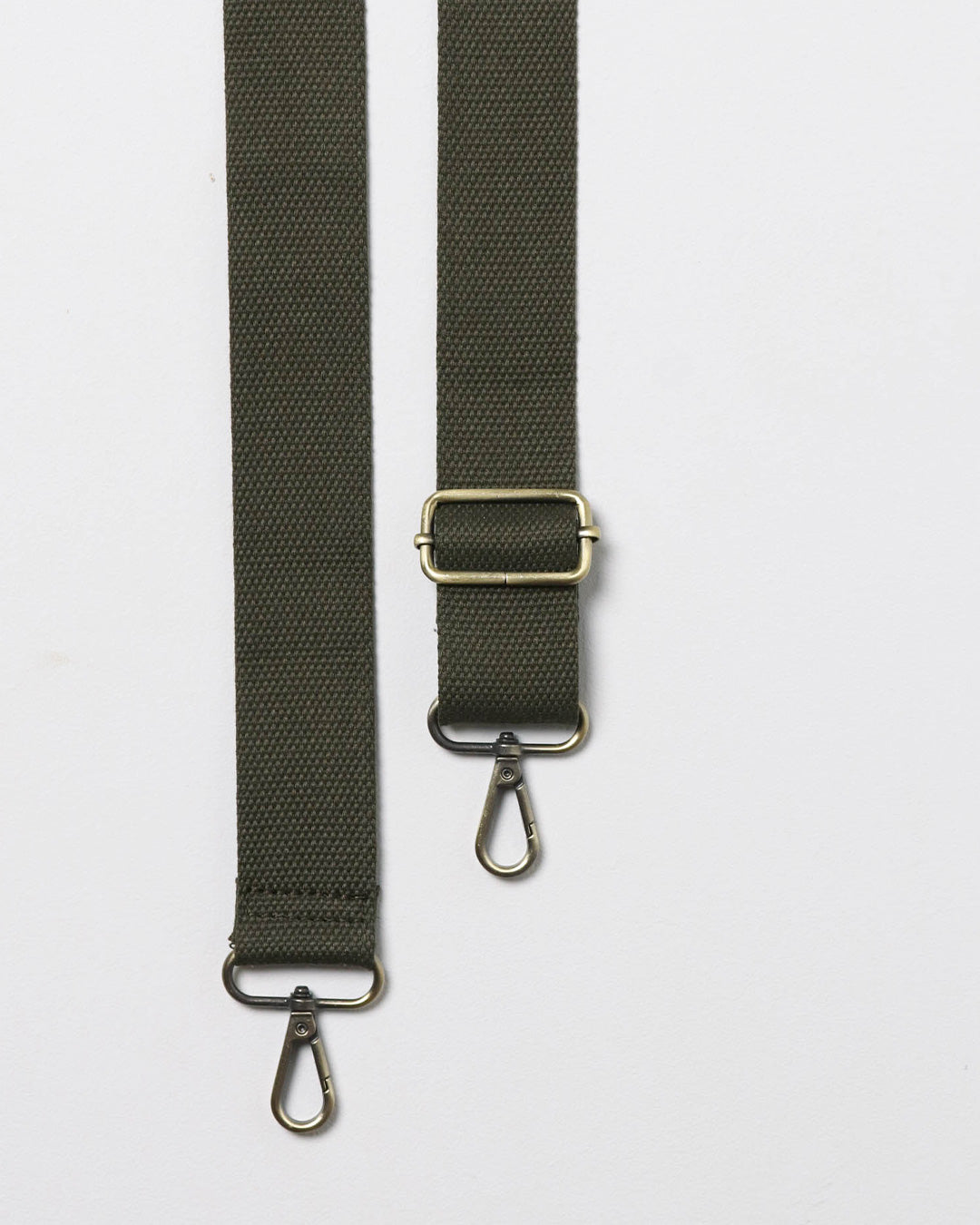 Plain Webbing Strap - Khaki – Ollie & Nic